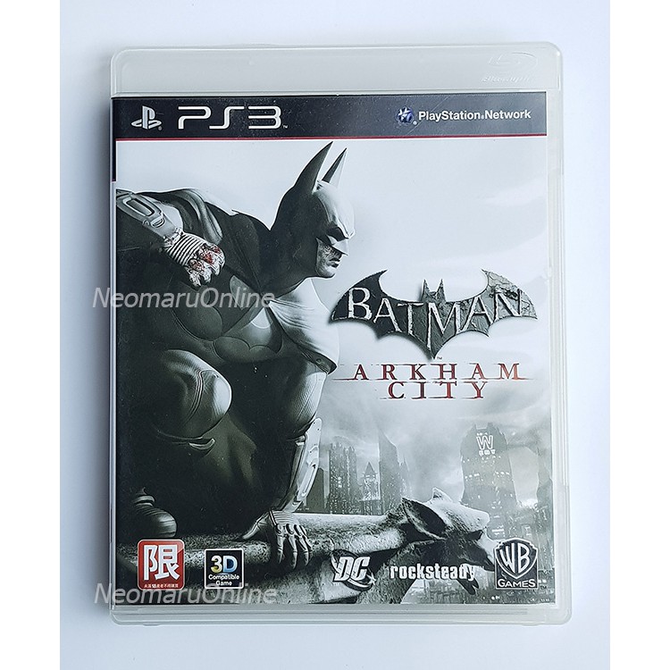 PS3 BATMAN ARKHAM CITY แผ่นแท้มือสองแผ่นไร้รอย | Shopee Thailand