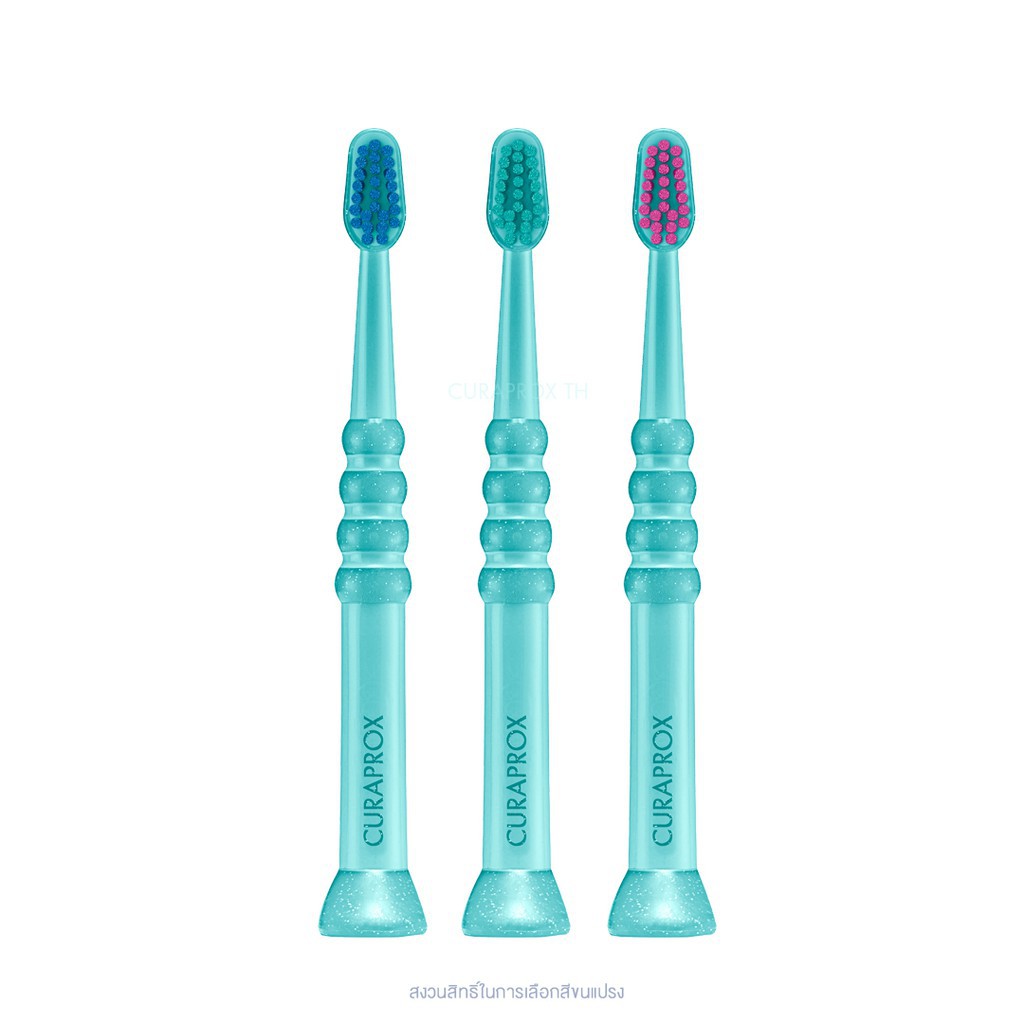 CURAPROX baby แปรงสีฟัน คูราพรอกซ์ สำหรับเด็กฟันน้ำนม อายุ 6 เดือน - 5 ...