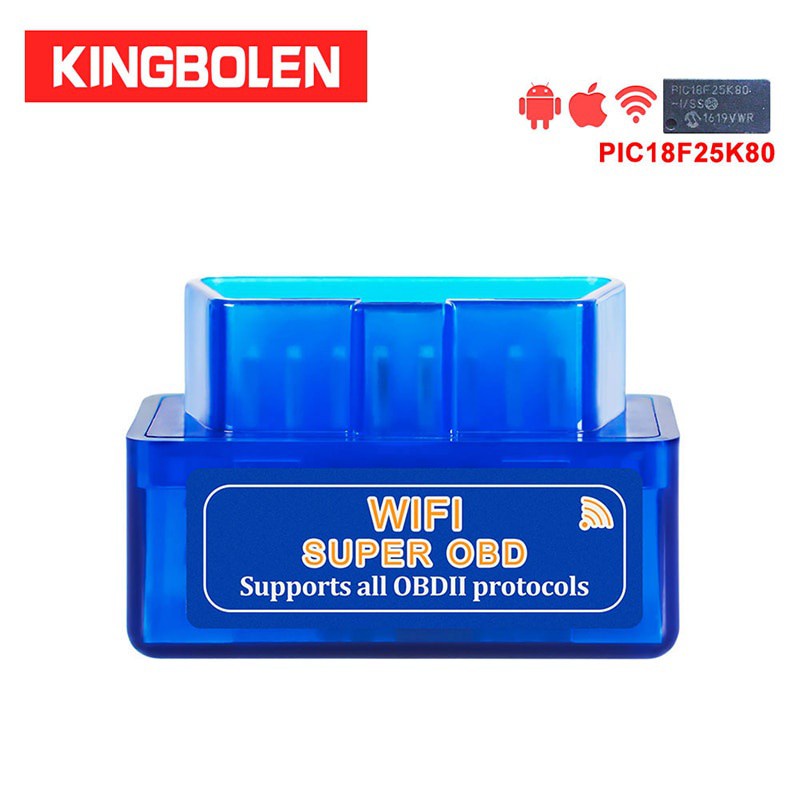 เครื่องสแกนเนอร์รถยนต์ Wifi Elm327 V1.5 Obd2 สําหรับ Ios/Android Elm ...