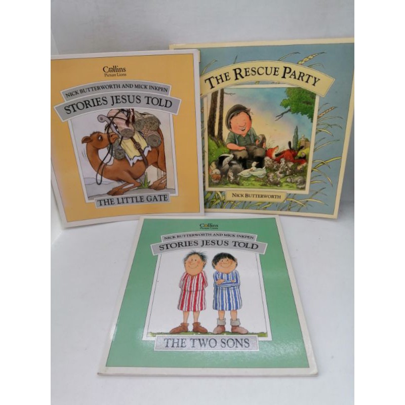 Collins Picture Lions Book, Nick Butterworth and Mick Inkpen ; Stories ...