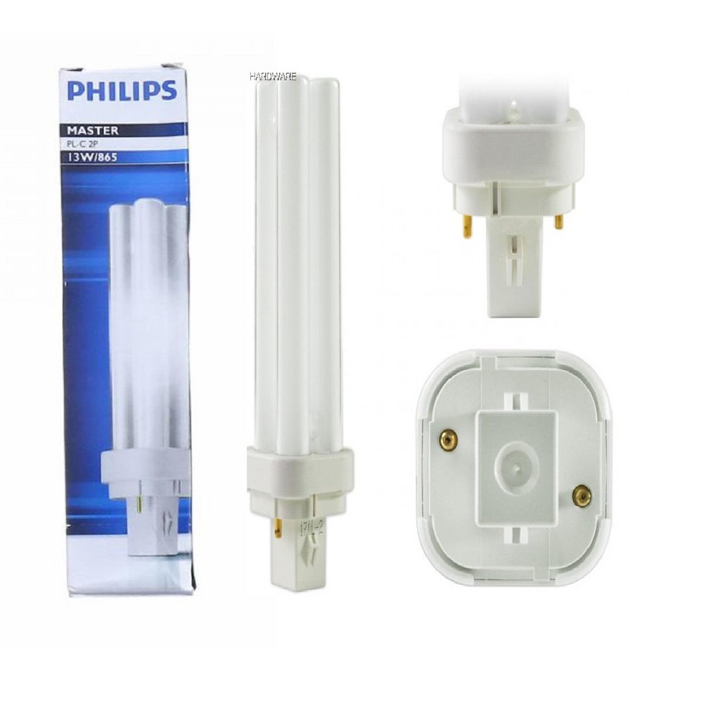 Philips Master แพ๊คหลอดประหยัดไฟ 13W PLC-2P แสง DL 1หลอด | Shopee Thailand