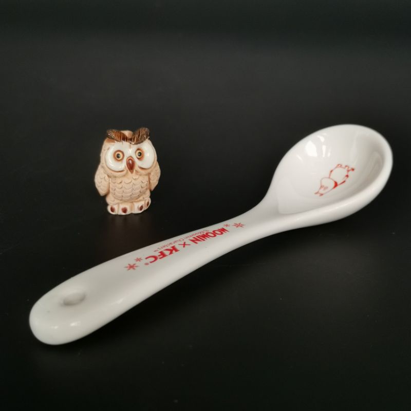 ช้อนขาว เคเอฟซี ลายมูมิน kfc x moomin spoon | Shopee Thailand