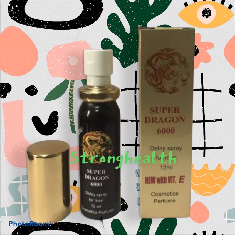 สินค้าขายดี >> สเปรย์ชะลอการหลั่งในชาย Super Dragon 6000 ผสมวิตามิน E ...