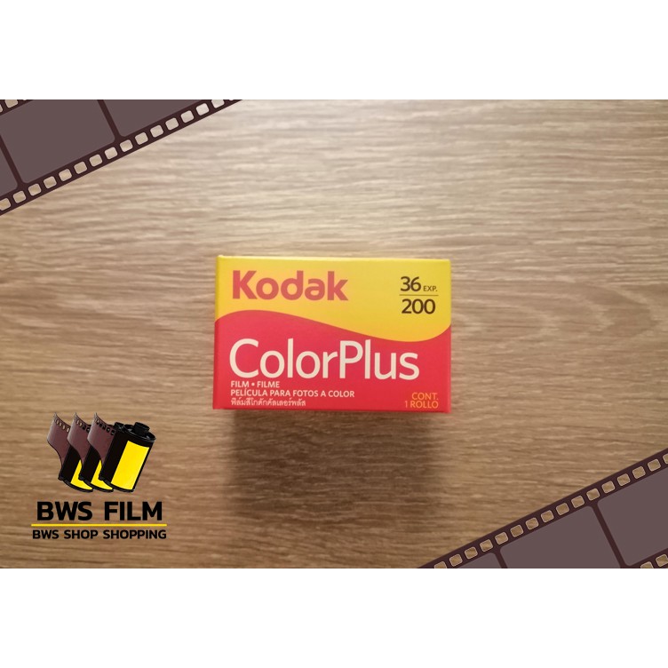 ฟิล์มถ่ายรูป ฟิล์มสี Kodak Color Plus 200 [ISO 200] 35mm (135) 36 รูป Color Negative Film ...