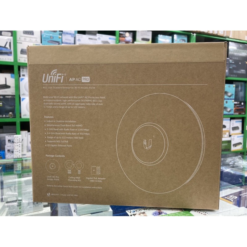 UniFi UAP Wireless AC PRO Ubiquiti | Shopee Thailand