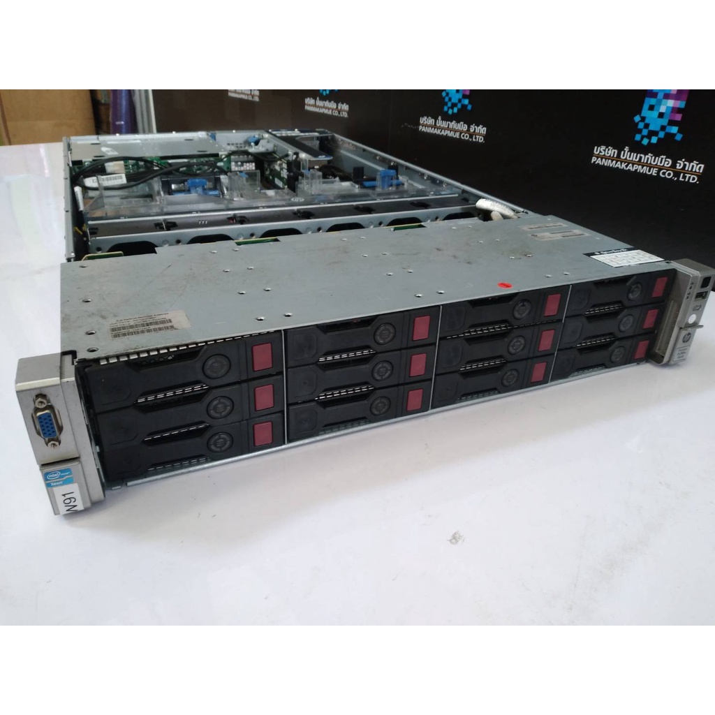 HP Proliant DL380e G8 SERVER เซิร์ฟเวอร์พีซี CPU E5-2470 Ram 32 GB No ...