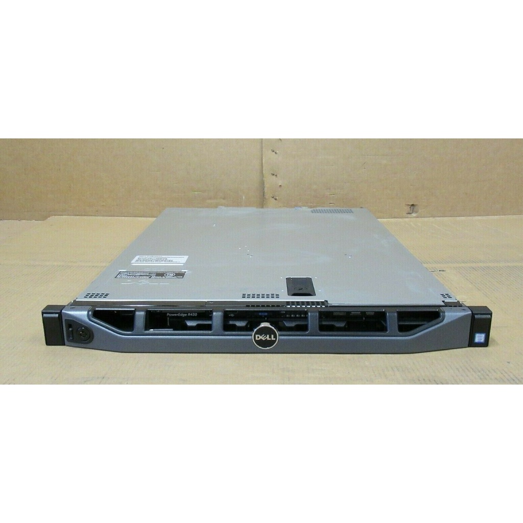 Dell PowerEdger R430 E5-2620V3(2)/Ram 16GB PC4/HDD 500GB 7.2K Sata 2.5"/Power Supply 550W/Raid ...