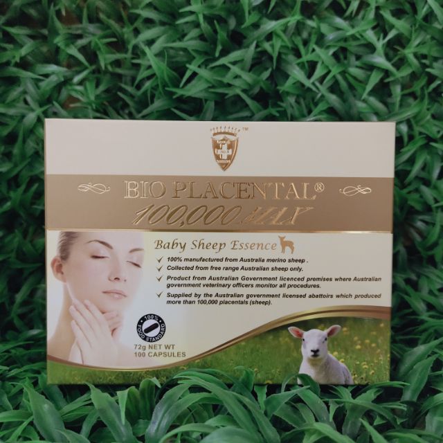 Wealthy health Bio placental Baby sheep essence 100000 mg 100 Capsules ...