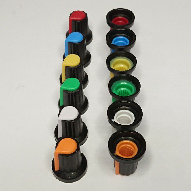 ลูกบิดวอลลุ่ม VR Knob ขนาด 15x17 mm. (ราคาต่อ 1 ชิ้น) | Shopee Thailand