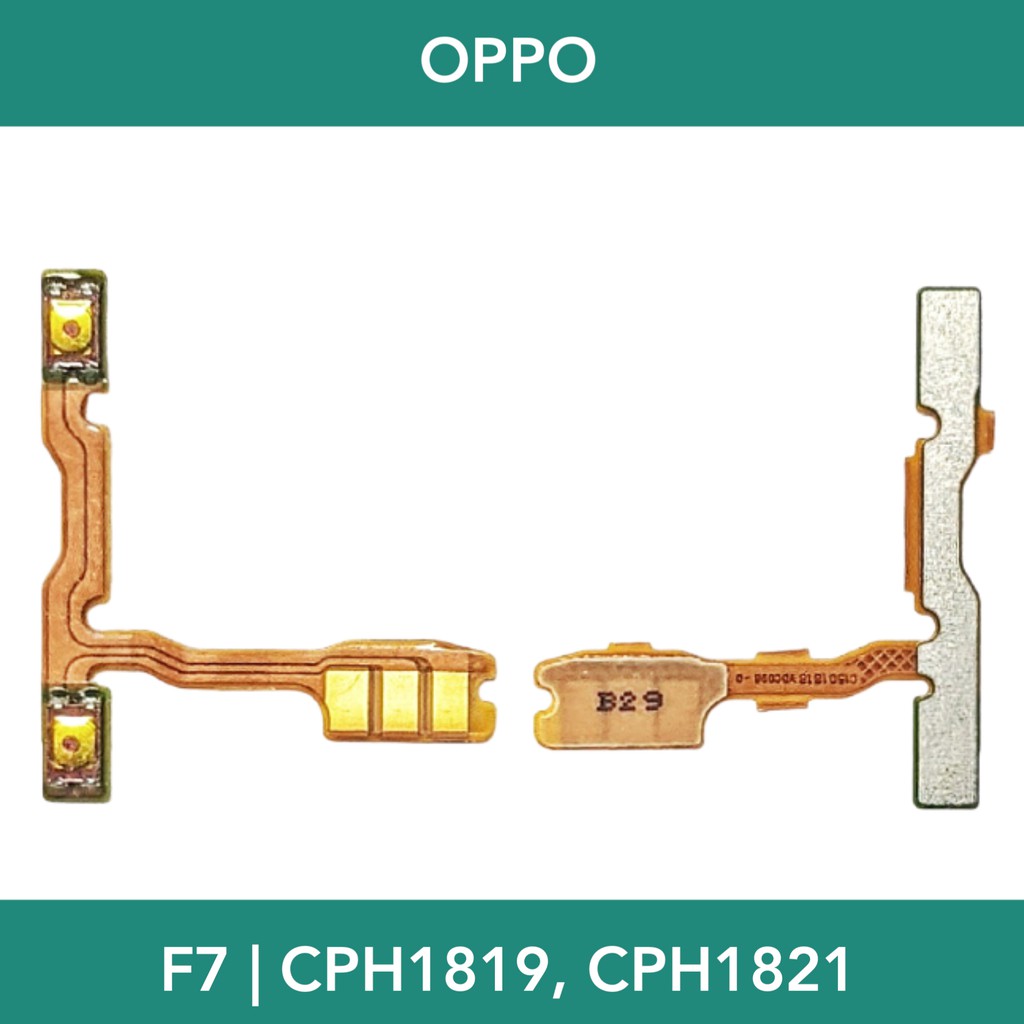 แพรปุ่มเพิ่มเสียง/ลดเสียง | OPPO F7 CPH1819, CPH1821 | PCB Volume ...