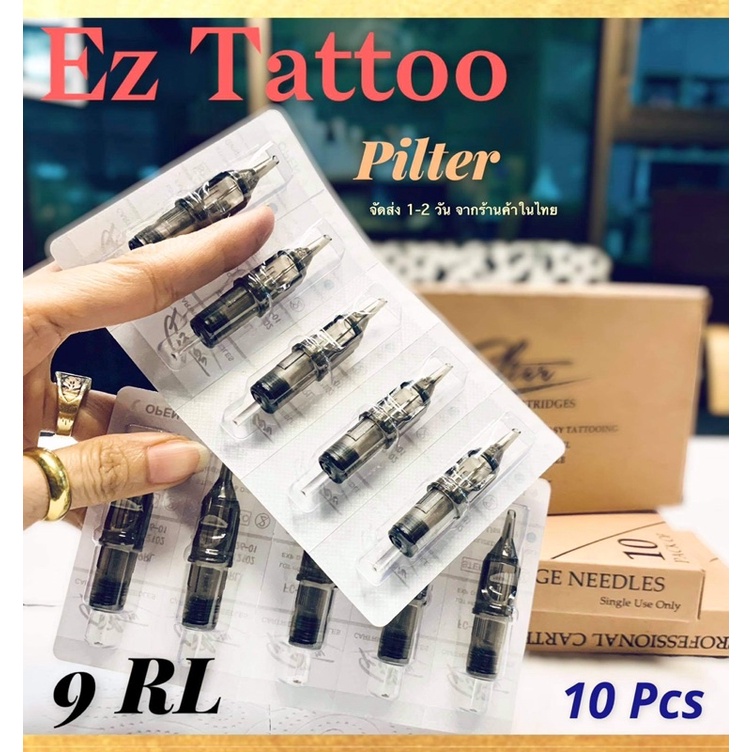 9RL เข็มฮอก Ez Pilter CARTRIDGES ชนิดกล่อง 10 ชิ้น นำเข้า U.S.A.(ของแท้ ...