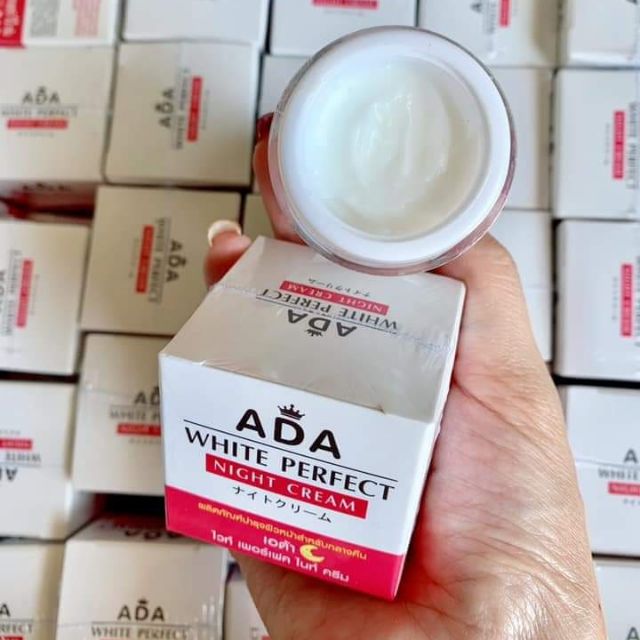 ครีมเอด้า ada white perfect night cream | Shopee Thailand