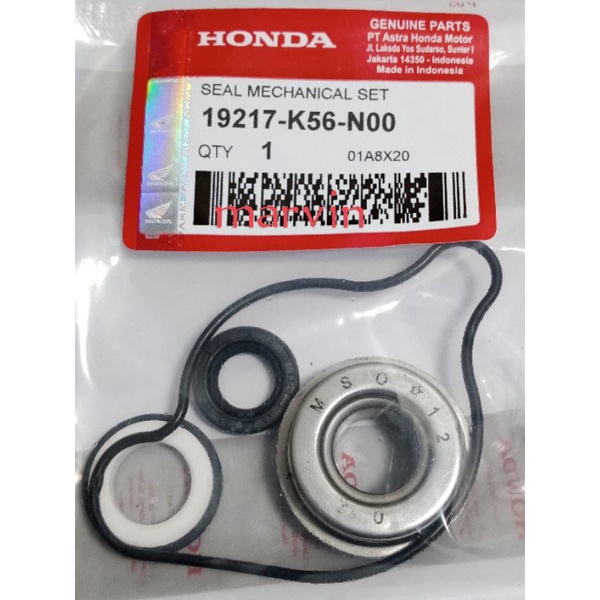 ชุดปั๊มน้ําซีล cb150 led, supra gtr, sonic150 (K56) | Shopee Thailand