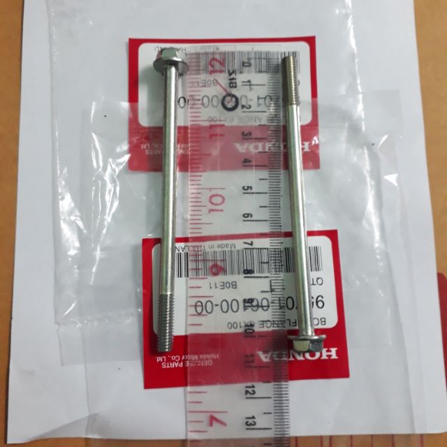 95701-06100-00โบล้ท6×100ยึดฝาสูบคลิ๊ก110ทุกรุ่น,สกู้บปี้ไอทุกรุ่น แพค2 ...