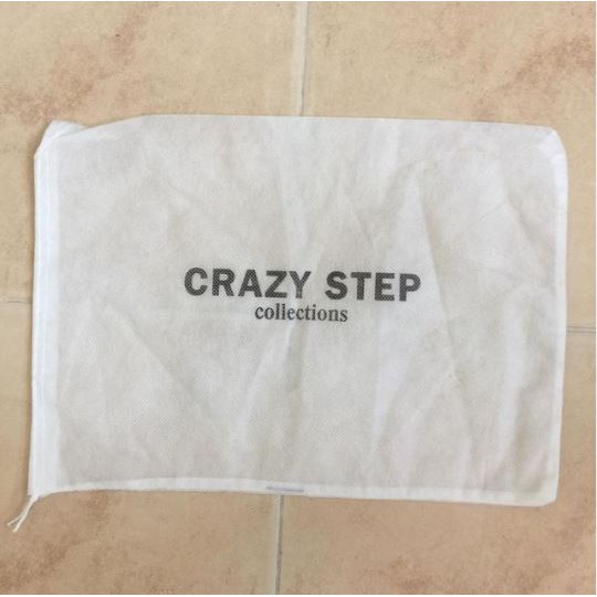 ถุงผ้า แบรนด์ CRAZY STEP ของแท้ ช่วยป่องกันของด้านในไม่ให้เลอะเทอะ ช่วย ...