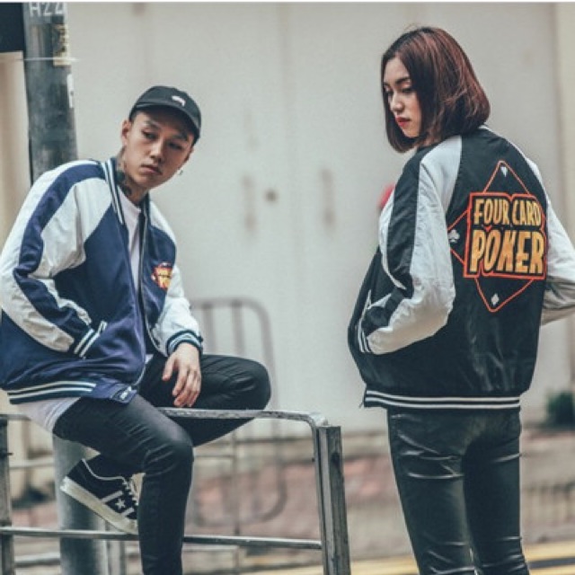 Four Card Poker Jacket | Shopee Thailand