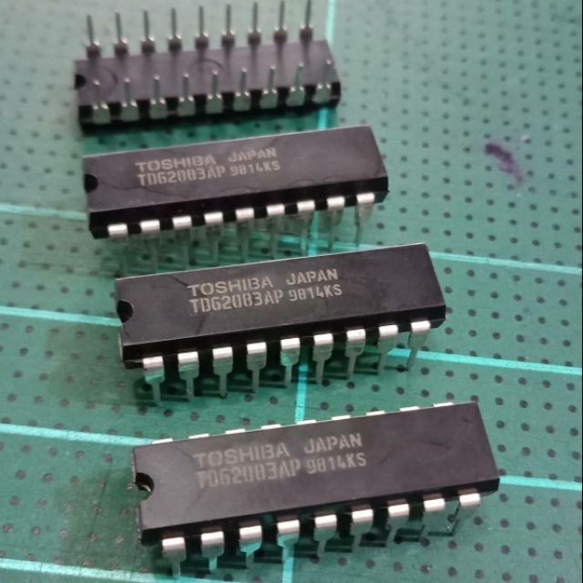 TD62083AP DIP18 ขา (แพ็ค1ตัว) Toshiba แท้-ใหม่ TD62083AP DIP18 ขา ...
