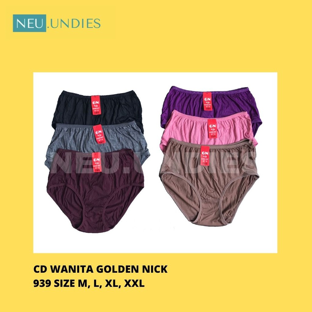 กางเกงชั้นใน Golden Nick 939 Women& 39;s | Shopee Thailand