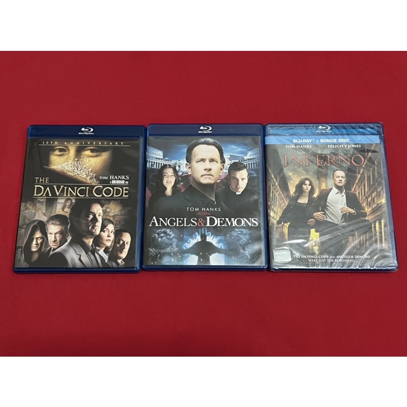 The Davinci Code + Angels & Demons + Inferno (Blu-ray แผ่นแท้) | Shopee ...