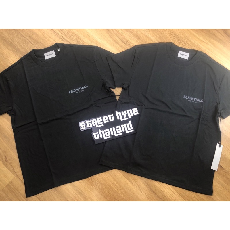 Essentials FOG T-Shirt Black | Shopee Thailand