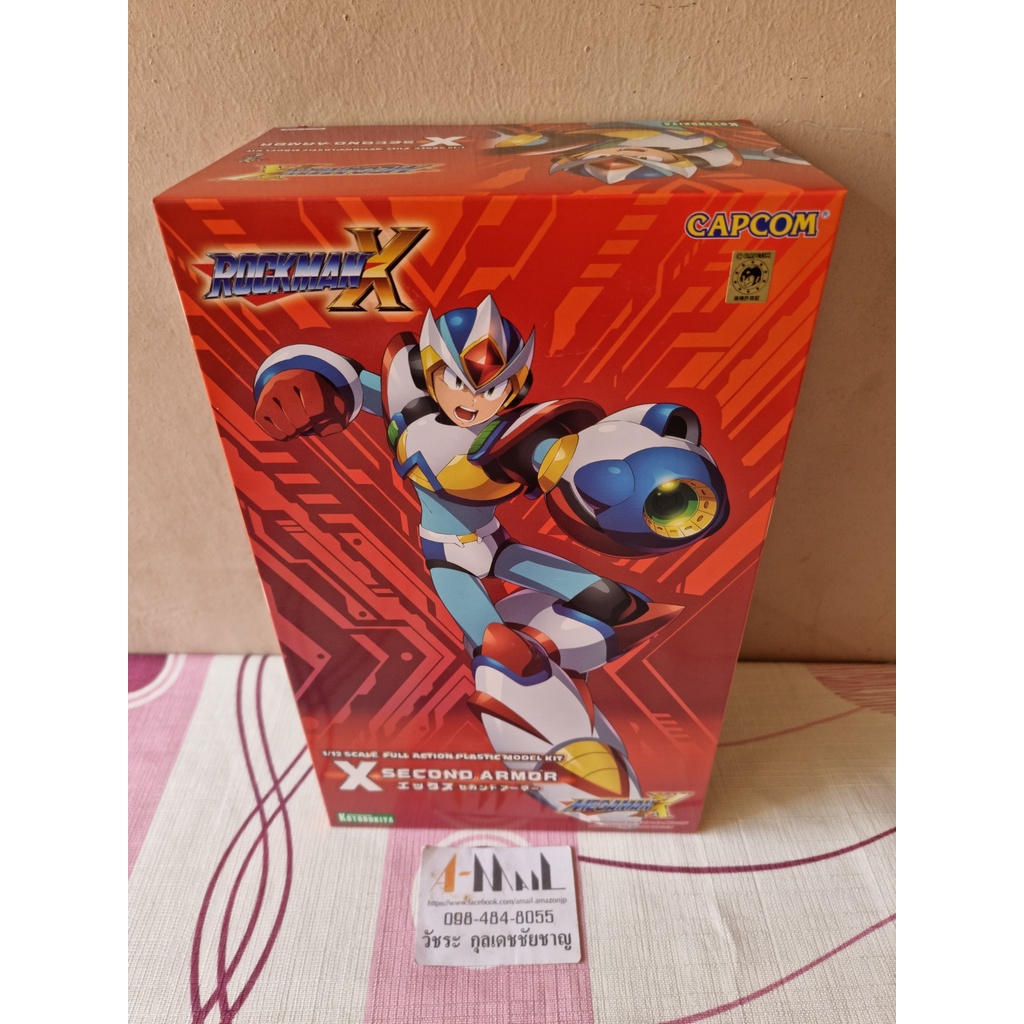 Kotobukiya - Plastic Model 1/12 X Second Armor - Rockman X | Shopee ...