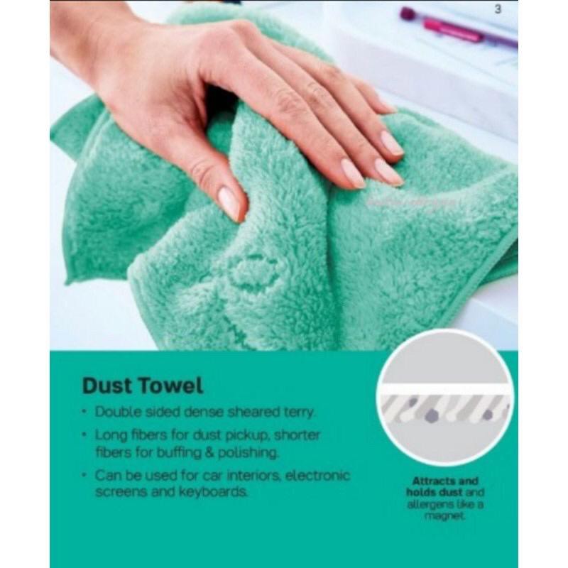 Tupperware Dust Towel ( สีเขียว ) ผ้า 2 ชิ้น | Shopee Thailand