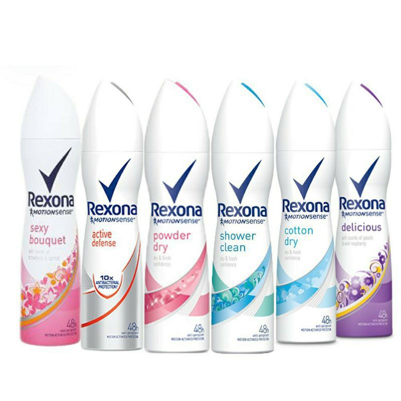 Rexona Motionsense Spray Deodorant เรโซนา สเปรย์ลดเหงื่อ ระงับกลิ่นกาย ...