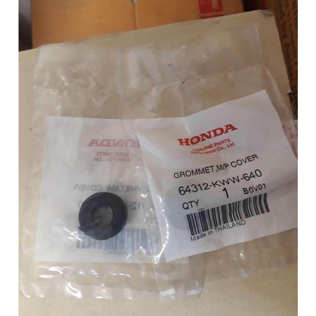 64312-KWW-640/2ยางกันสะเทือนฝาครบตัวถังแท้ เวฟ,ดรีม,super cub(1คู่ ...