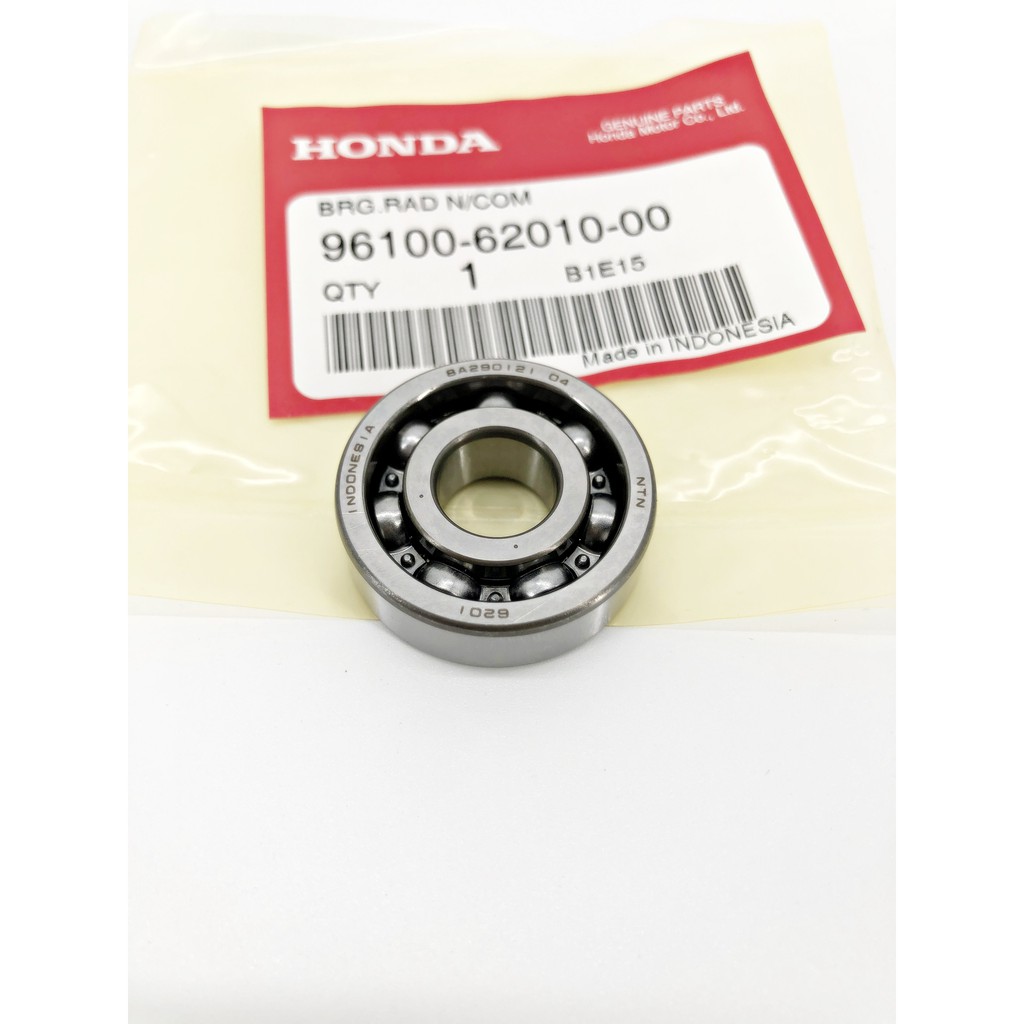 ลูกปืนตลับ 6201 ลูกปินเกียร์ (แท้ศูนย์ฮอนด้า) ราคา/1ชิ้น 96100-62010-00 ...