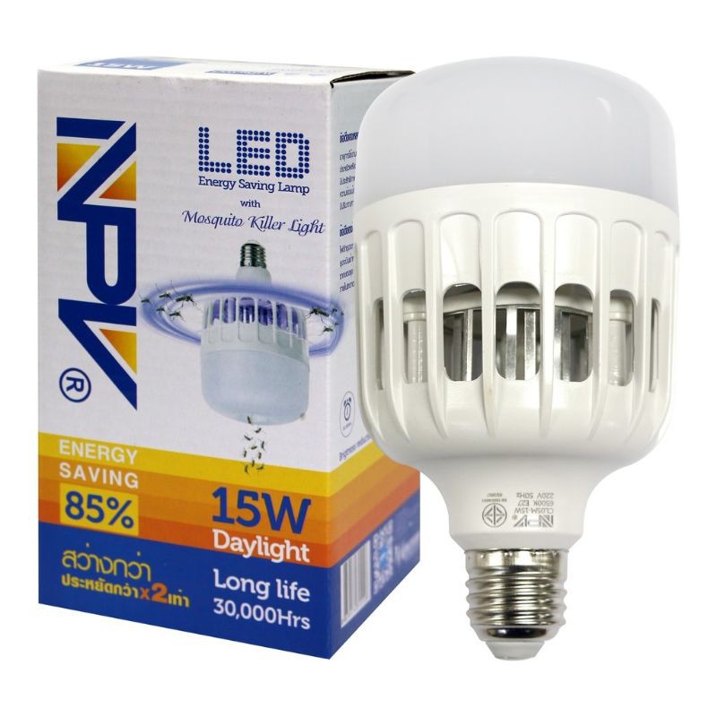 NPV หลอด LED ช็อตยุงได้ในตัว 15W | Shopee Thailand