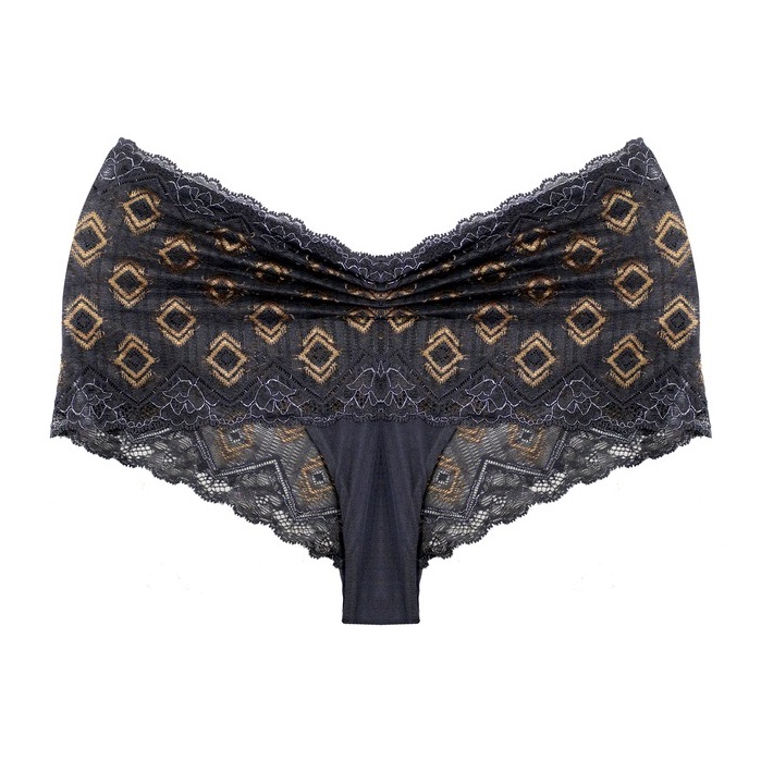 Annebra กางเกงใน ทรงบอยเลค ผ้าลูกไม้ Boyleg Panty รุ่น AU3-792 สีอ๊อฟ ...