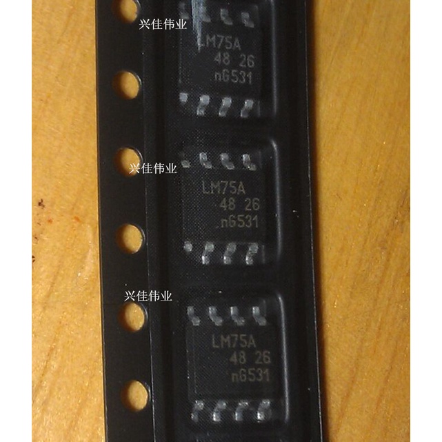 Lm75Ad Sop8 Lm75 Sop Lm75A Sop8 Smd Sop-8 ชิปเซนเซอร์วัดอุณหภูมิ 10 ชิ้น / ล็อต | Shopee Thailand