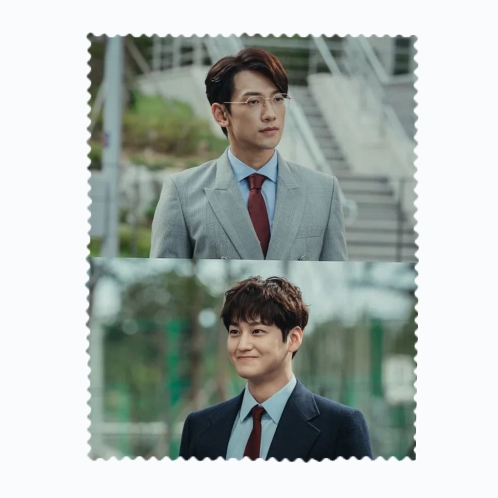 ผ้าเช็ดแว่นตา ช็ดเลนส์ ผ้าไมโครไฟเบอร์ ghost doctor Kim Bum Rain คิมบอม ...