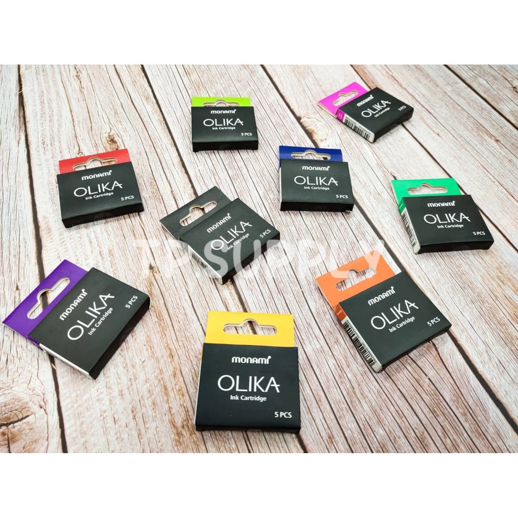 น้ำหมึกปากกาหมึกซึม monami OLIKA 0.38 | Shopee Thailand