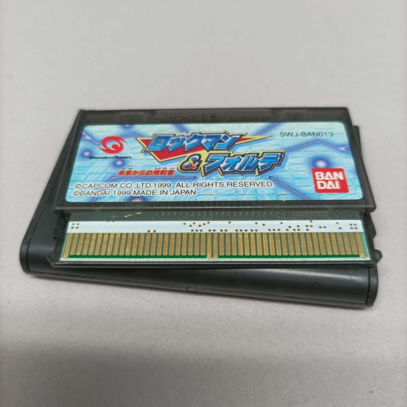 [Rare] Rockman & Forte (Mega Man & Bass)(WS) | BANDAI WonderSwan | ตลับ ...