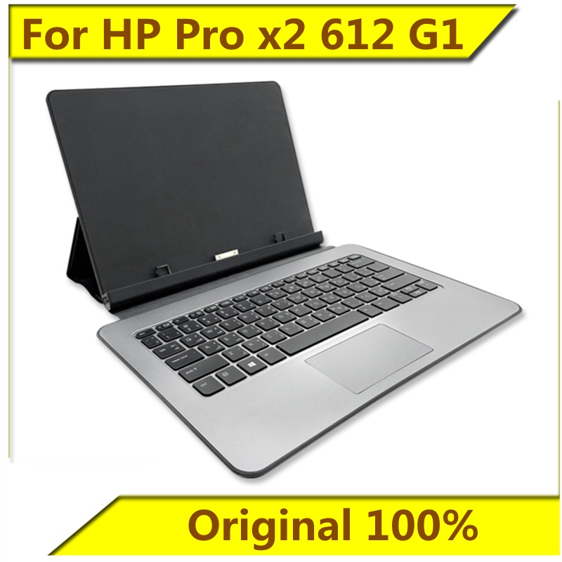For HP Pro x2 612 G1 Travel Tablet Base Notebook Tablet Keyboard New ...