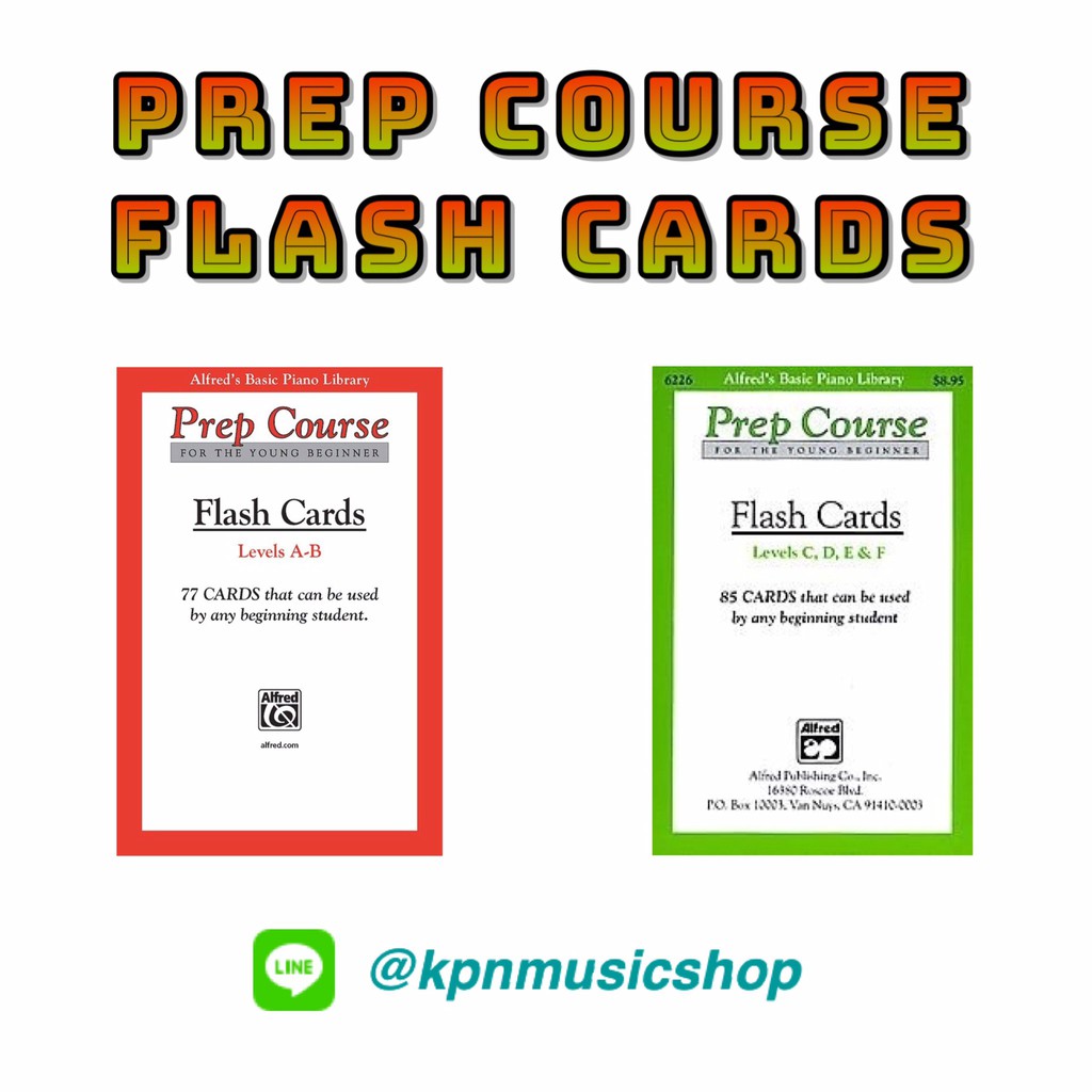Prep Course Flash Cards | Shopee Thailand