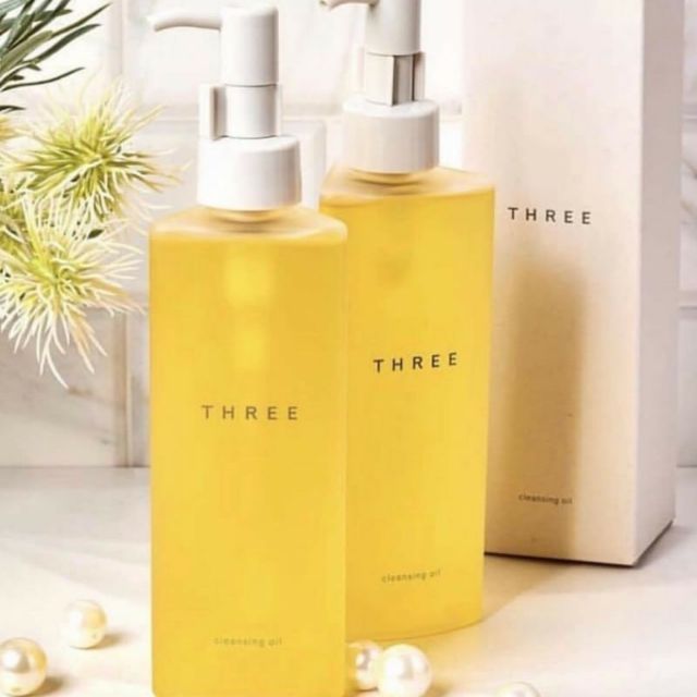 Three cleansing oil 185 ml. ขวดเหลี่ยม | Shopee Thailand