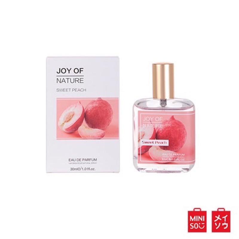 MINISO น้ำหอม รุ่น Joy of Nature Eau de Parfum | Shopee Thailand