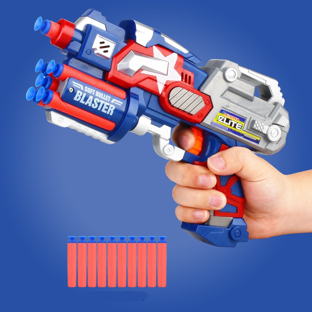 ปืนของเล่น Child Soft Bullet Gun Toy Gun | Shopee Thailand