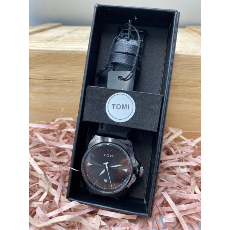Pak Tomi watch T041 โทมินาฬิกาข้อมือ แบรนด์โทมิ กันน้ำ พร้อมกล่อง | Shopee Thailand