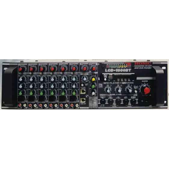 HONIC LCD1000-BT เพาเวอร์มิกเซอร์แบบมีลายน์ LCD1000 BT LCD1000BT ( สินค้าใหม่ ศูนย์ไทย/ออก ...