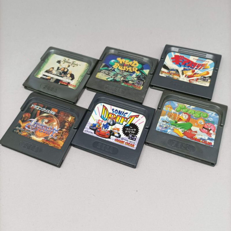 (GG3) ตลับแท้ SEGA Game Gear | SEGA Original Cartridge | Original Japan ...