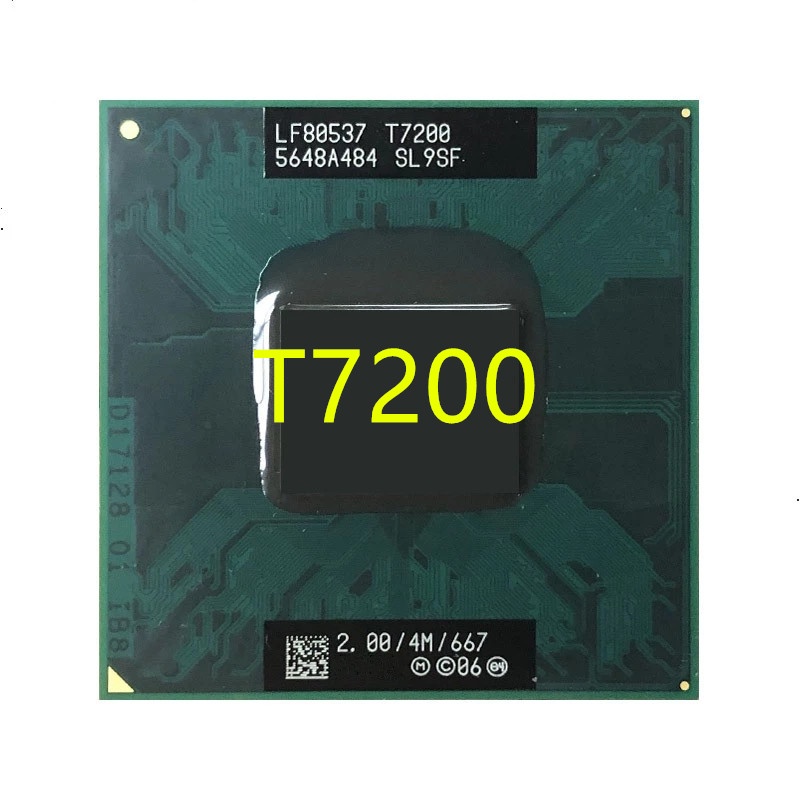 ซ็อกเก็ตโปรเซสเซอร์ CPU T7200 479 4M Cache 2.0GHz 667 MHz Dual-Core ...
