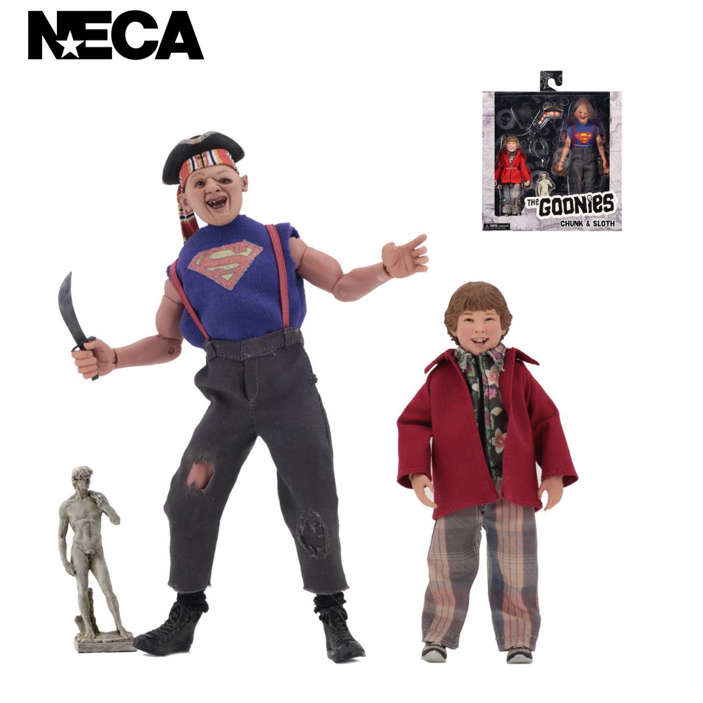 (Sold Out)(NECA) Goonies - 8" Clothed Action Figures - Sloth & Chunk 2 Pack | Shopee Thailand