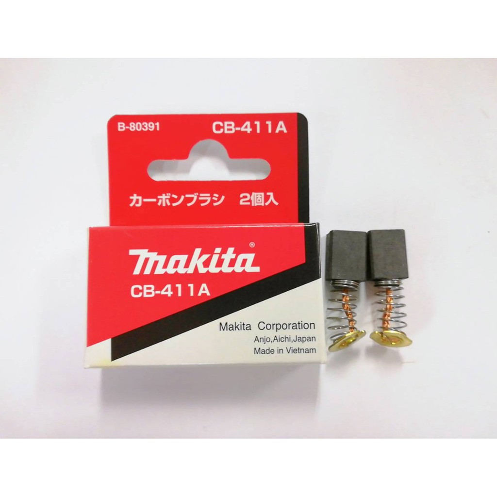 แปรงถ่าน MAKITA CB-411A,CB-411 (ฺB-80391) ของแท้!! (1 ชุดมี 2 ชิ้น ...