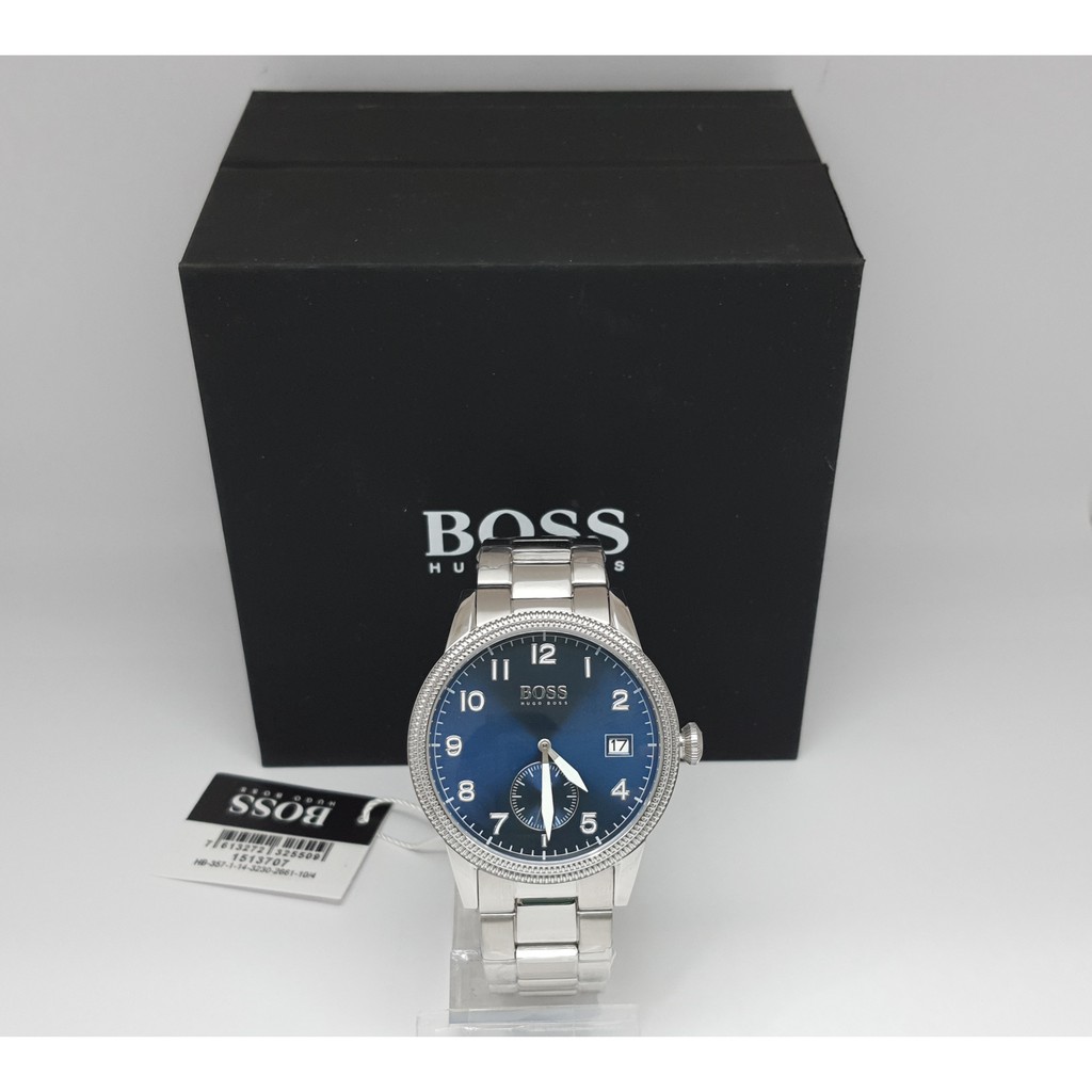 นาฬิกา HUGO BOSS MEN'S HB1513707 QUARTZ พร้อมกล่อง (ใหม่) | Shopee Thailand