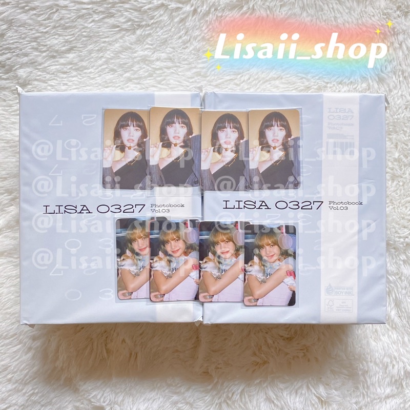 ⚡️พร้อมส่ง⚡️LISA 0327 PHOTOBOOK VOL.03 | Shopee Thailand