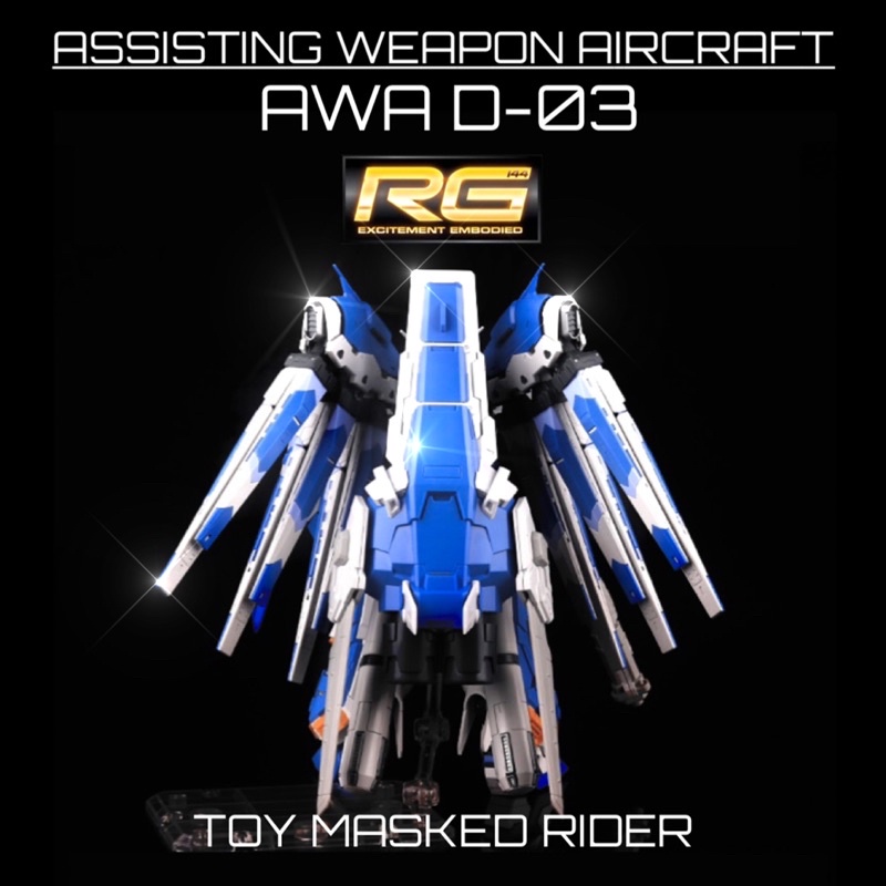 พร้อมส่ง ชุดแต่ง AWA D03 Assisting Weapon Aircraft for 1/144 RG Rx 93 ...