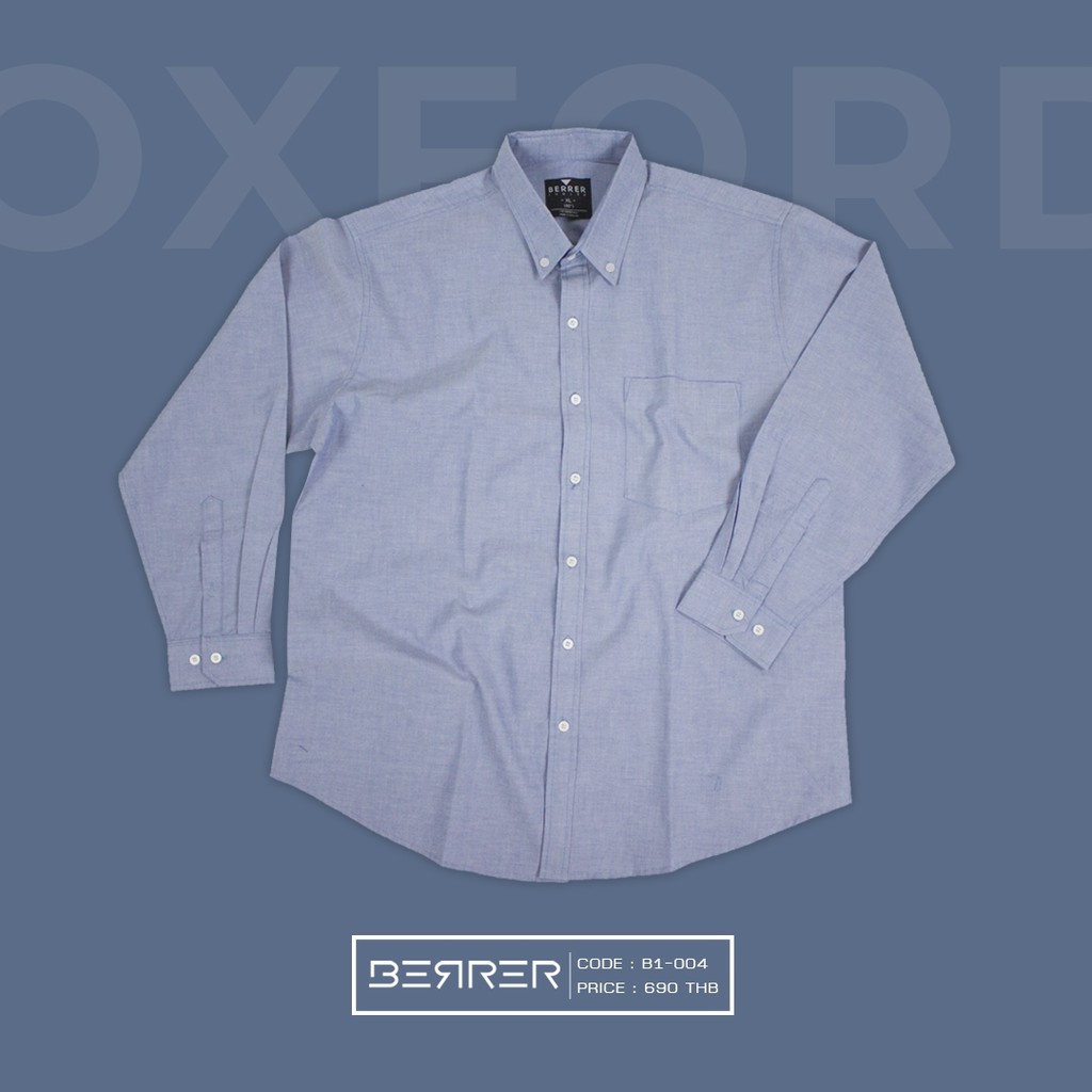 เสื้อเชิ้ตแขนยาวไซซ์ใหญ่ โทนสีอ่อน [BERRER OFFICIAL STORE] | Shopee Thailand